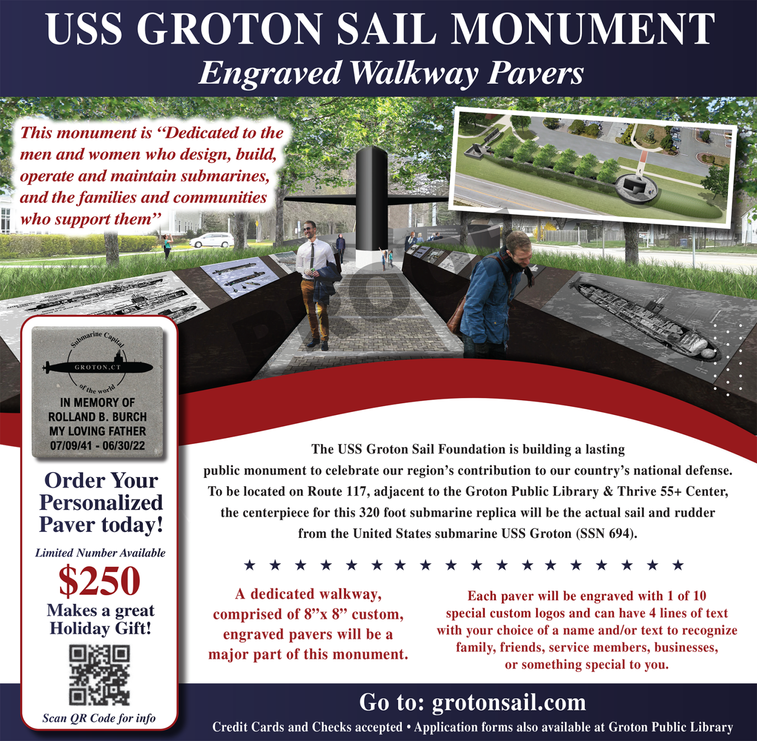 USS Groton Monument Paver Order Form – Groton Sail Foundation