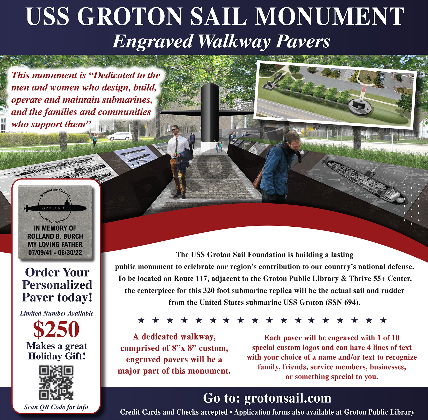 USS Groton Monument Paver Order Form – Groton Sail Foundation